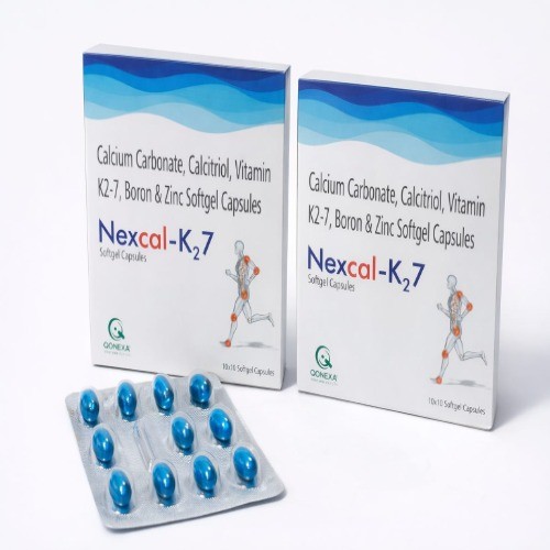 NEXCAL-K27-SOFTGEL-CAP. - Qonexa Lifecare Pvt. Ltd.